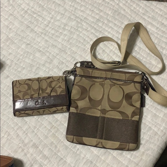 Coach | Bags | Coach Purse Wallet Combo | Poshmark